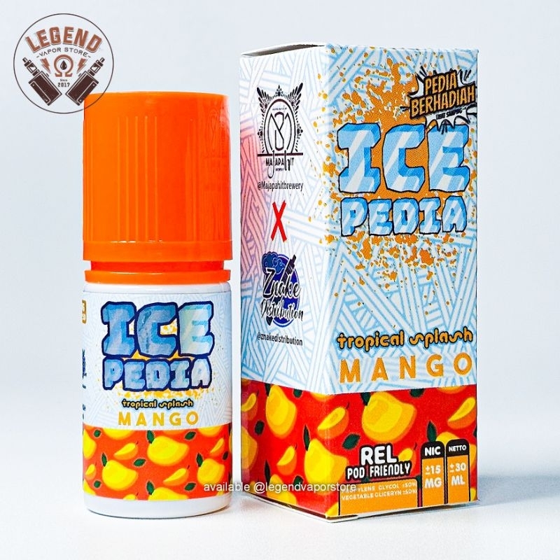 Jual SALT NIC - LIQUID ICE PEDIA 30ML 15MG AUTHENTIC | Shopee Indonesia