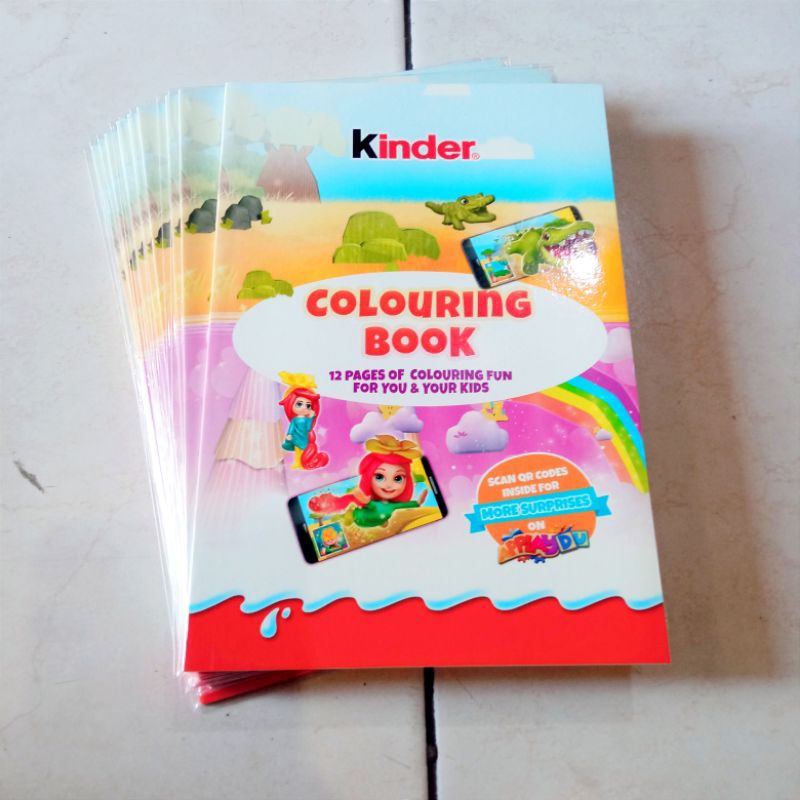 Jual BUKU MEWARNAI ANAK / COLOURING BOOK / KINDER | Shopee Indonesia