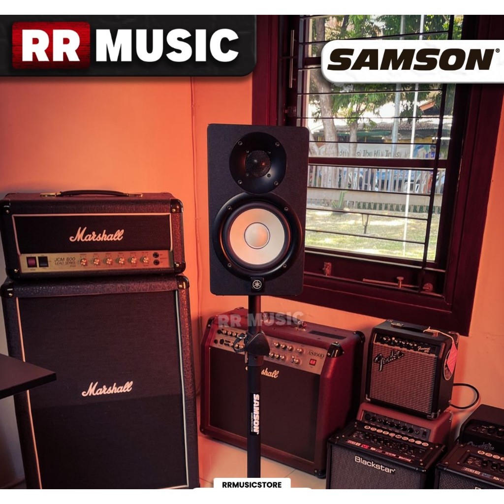 Jual Samson MS200 MS 200 stand monitor Stand Speaker Monitor | Shopee ...