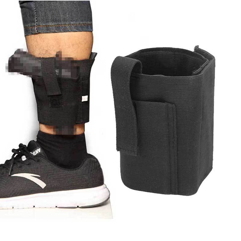 Jual Sarung Pistol Tactical Concealed Carry Ankle Holster Right Left Holster Fits Universal ...