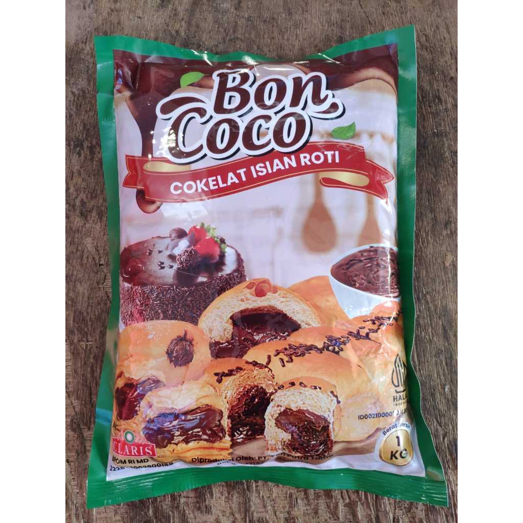 Jual PASTA SELAI COKELAT BON COCO ISIAN ROTI 1KG | Shopee Indonesia