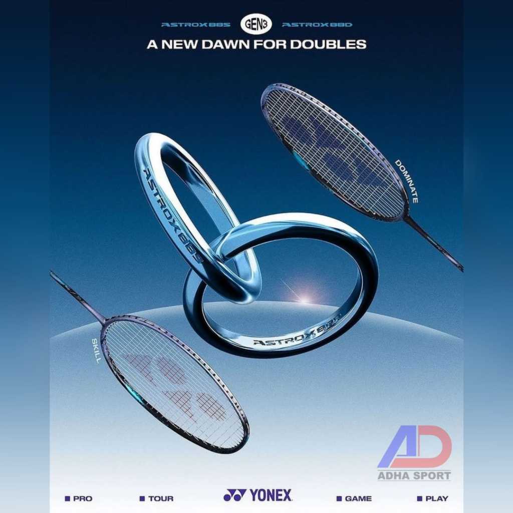 Jual NEW Yonex Astrox 88S / 88D Tour 3rd Generation Raket Badminton ...