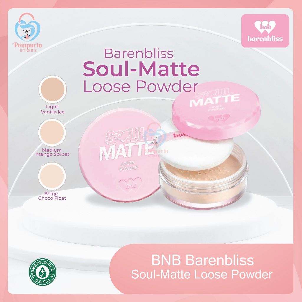 Jual BNB Barenbliss Soul-Matte Loose Powder - Bedak Tabur Aroma Sakura ...