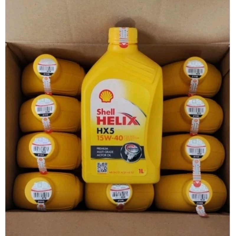 Jual SHELL HX5 1L ( 1 DUS ISI 12 PCS ) | Shopee Indonesia