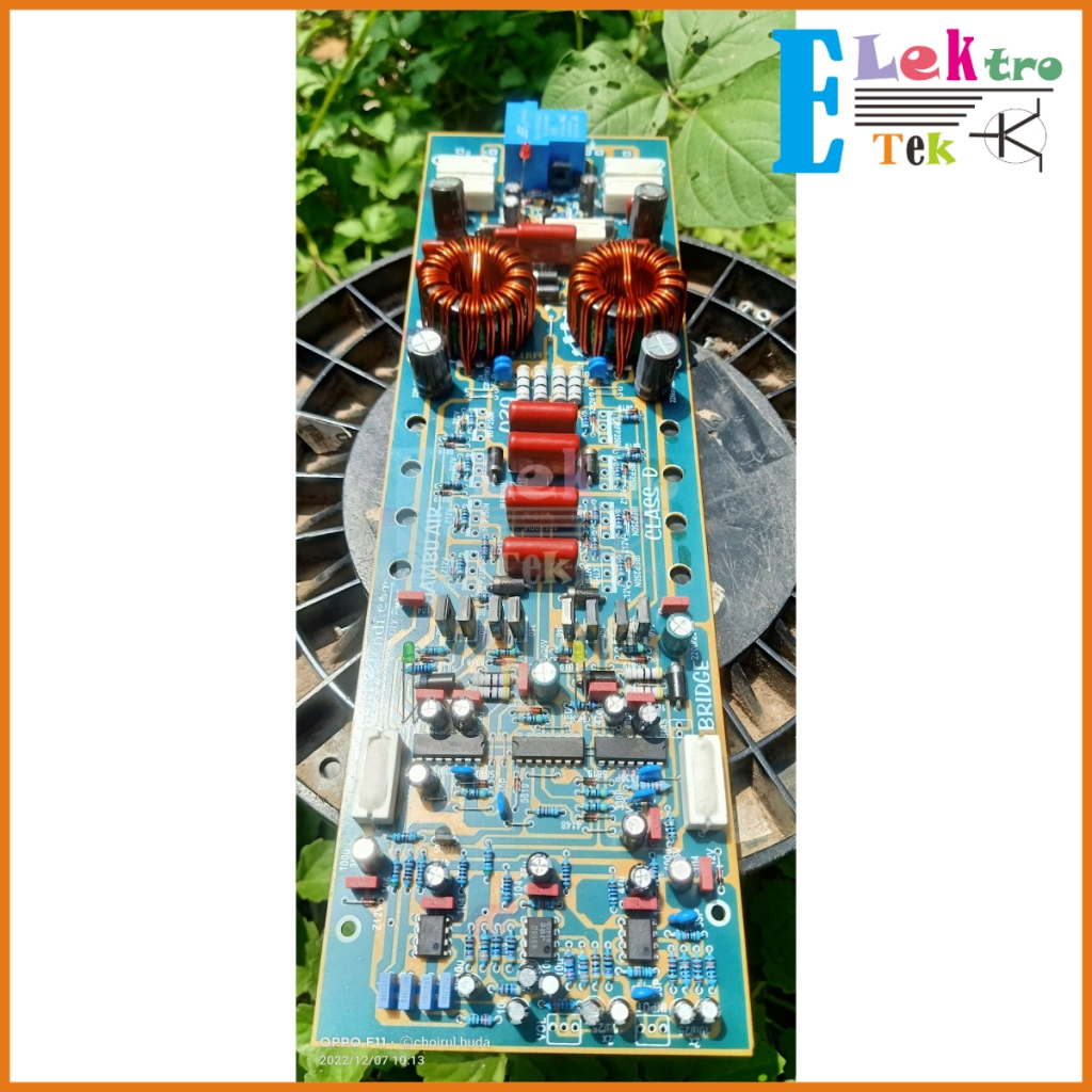 Jual KIT POWER AMPLIFIER CLASS D FULLBRIDGE FB IC LOGIC 4070 8FET FET ...