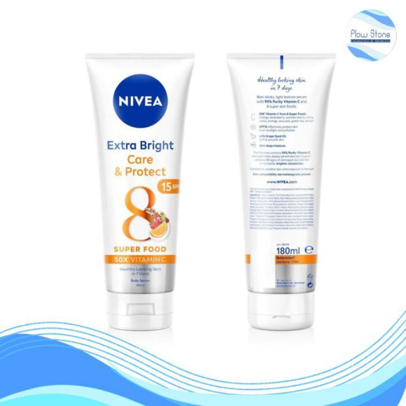 Jual Body Serum Nivea Care & Protec 180ML / Nivea Body Serum / HB Nivea ...