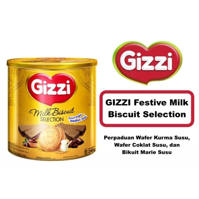 Jual GIZZI MILK Biscuit | Shopee Indonesia