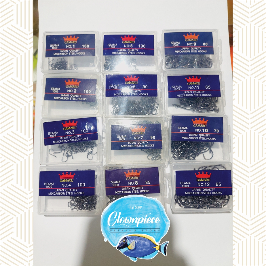 Jual Mata Kail Pancing Box Iseama Isi 100 / Mata Kail Box Iseama Isi ...