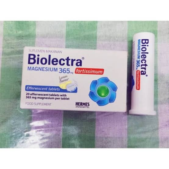 Jual Biolectra Magnesium 365mg Fortissimum isi 20 Effervescent | Shopee ...