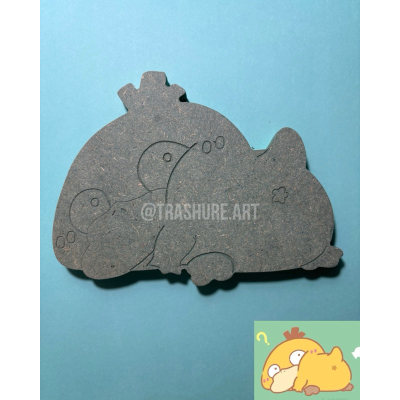 Jual Psyduck Pokemon DIY Character Painting Melukis Mewarnai Kayu ...