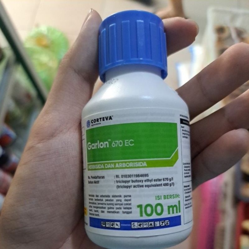 Jual Obat Racun Mati Pohon Garlon 100ML 670EC Herbisida Arborisida ...