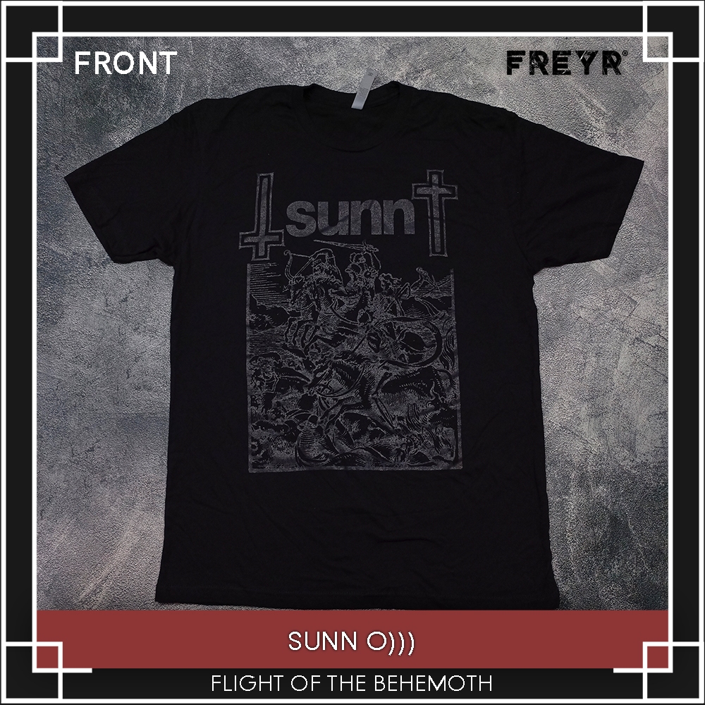 Jual Kaos Band Sunn O))) - Flight Of The Behemoth Original | Shopee Indonesia
