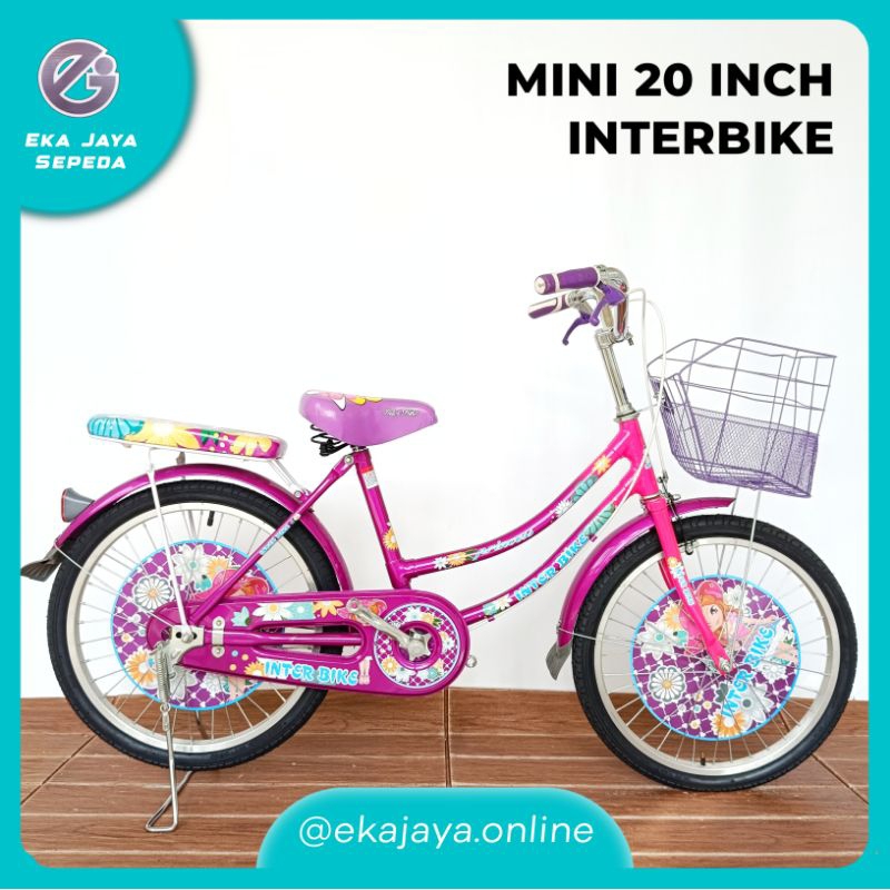 Jual Sepeda Mini Anak Perempuan Ukuran 20 Interbike Princess | Shopee ...