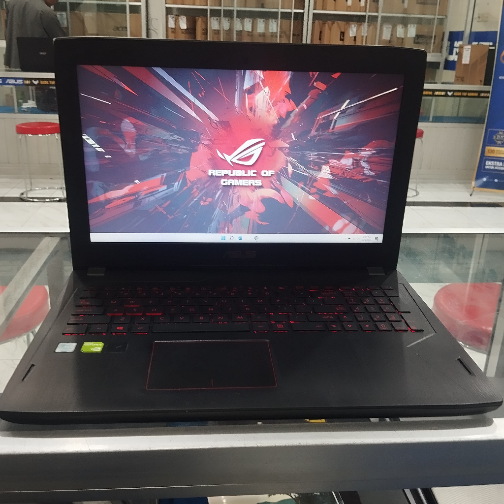 Jual Laptop Gaming Asus ROG GL502VM Core i7 gen 7 RAM 8GB SSD 256GB HDD ...