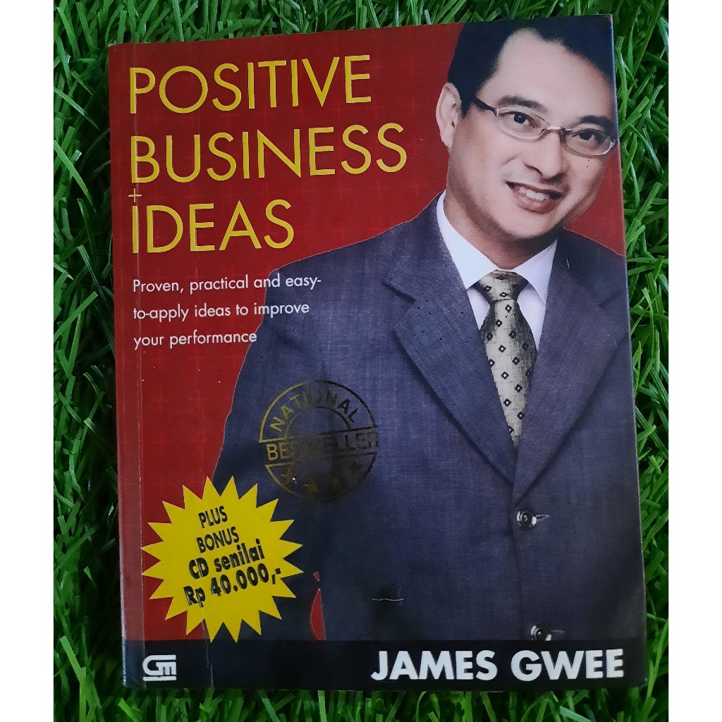 Jual Preloved Buku Positive Business Ideas by James Gwee ( Bonus CD ...