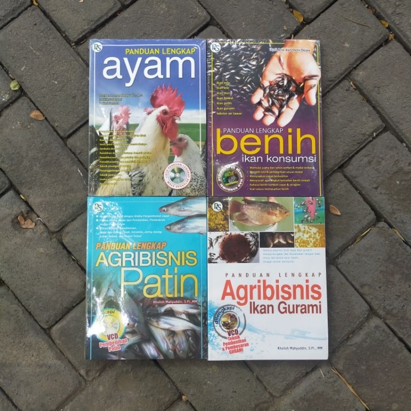 Jual BUKU BUDIDAYA ORIGINAL / PADUAN LENGKAP BENIH IKAN KONSUMSI ...