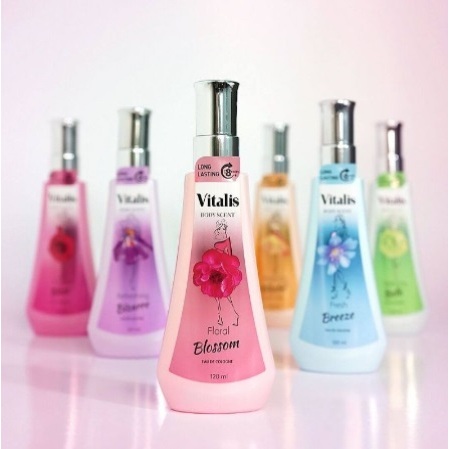 Jual Vitalis Body Scent Spray 120ml | Parfum Vitalis Kemasan Baru ...
