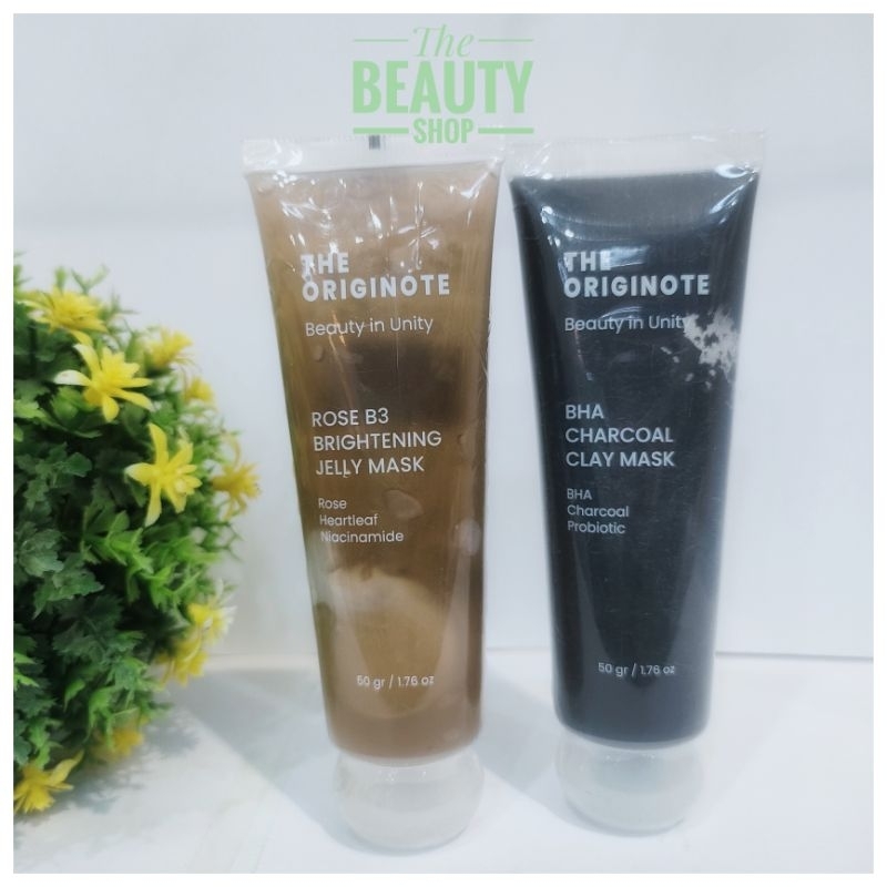 Jual Manado The Originote BHA Charcoal Clay Mask// Rose B3 Brightening ...
