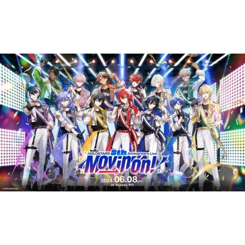 Jual Holostars 5th Anniversary Live Movin’ On! SPWN Digital Live Streaming Concert Ticket ...