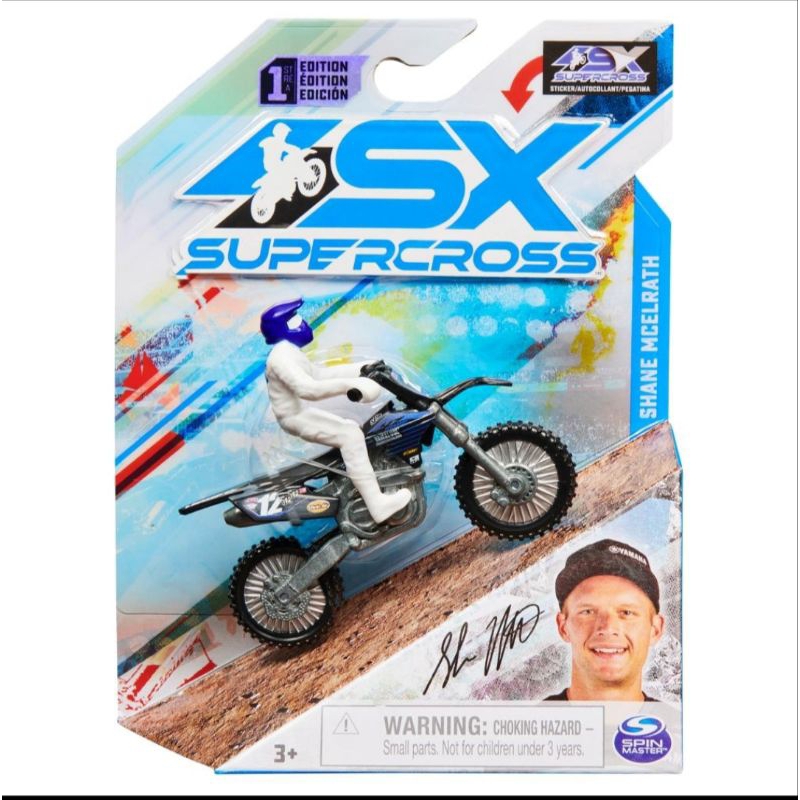 Jual SPIN MASTER SX SUPERCROSS SHANE MCELRATH RACE RACING OFFROAD ...