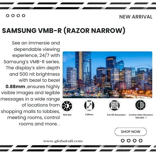 Jual SAMSUNG VM55B-R 55 INCH 0.88MM BEZEL 500 NITS SIGNAGE | Shopee ...