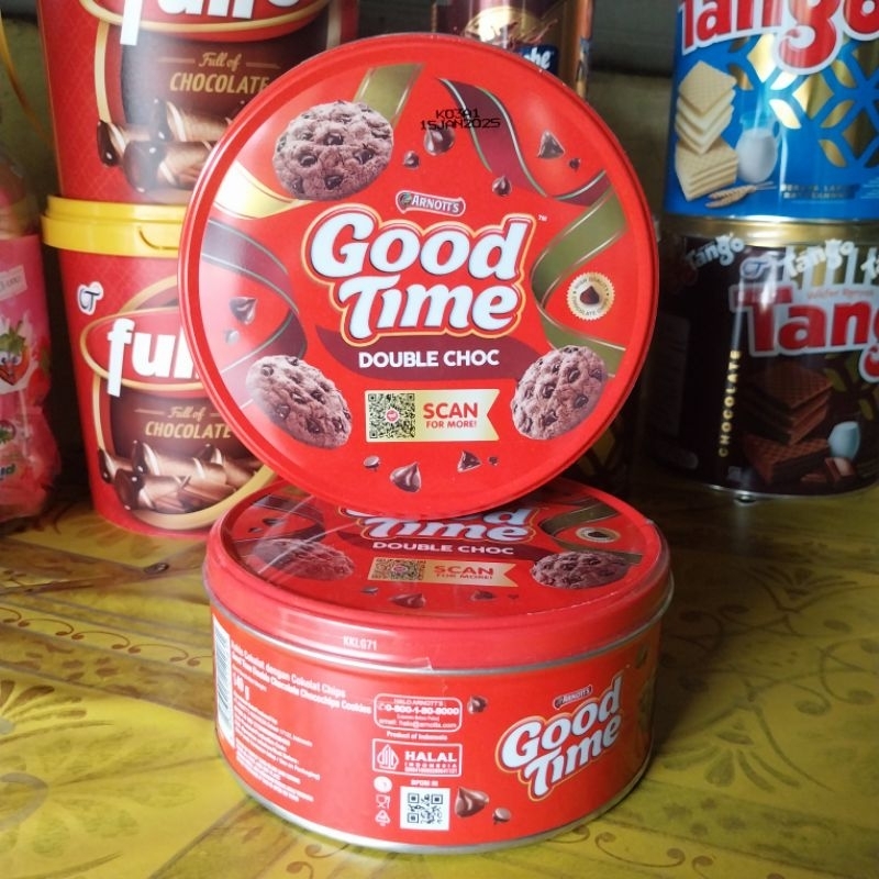 Jual GOOD TIME COKELAT COOKIES KALENG 149gr | Shopee Indonesia