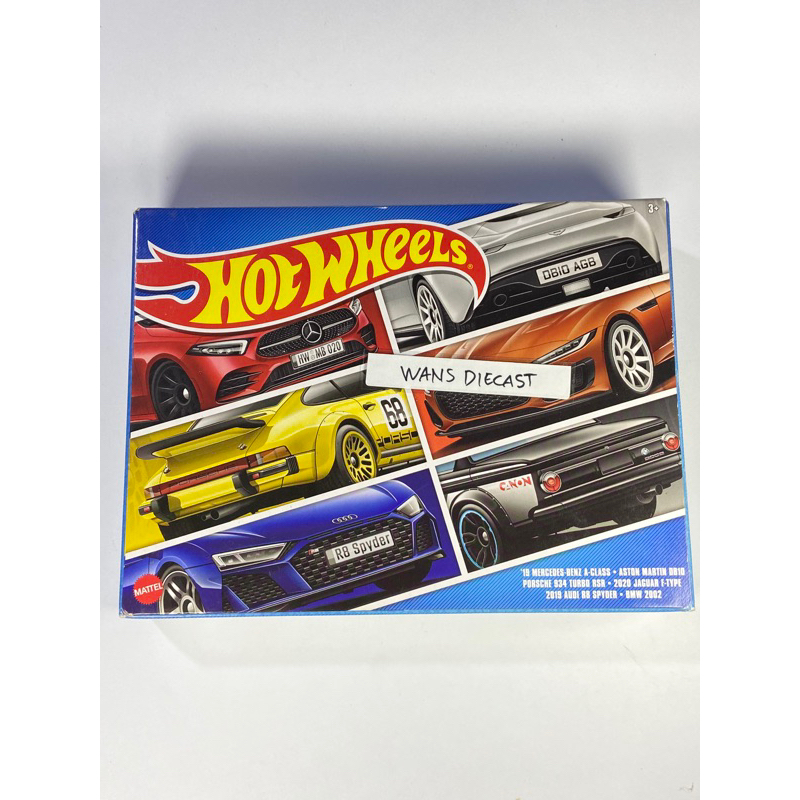 Jual Hot Wheels Multy Pack European Car 6 Pack | Shopee Indonesia