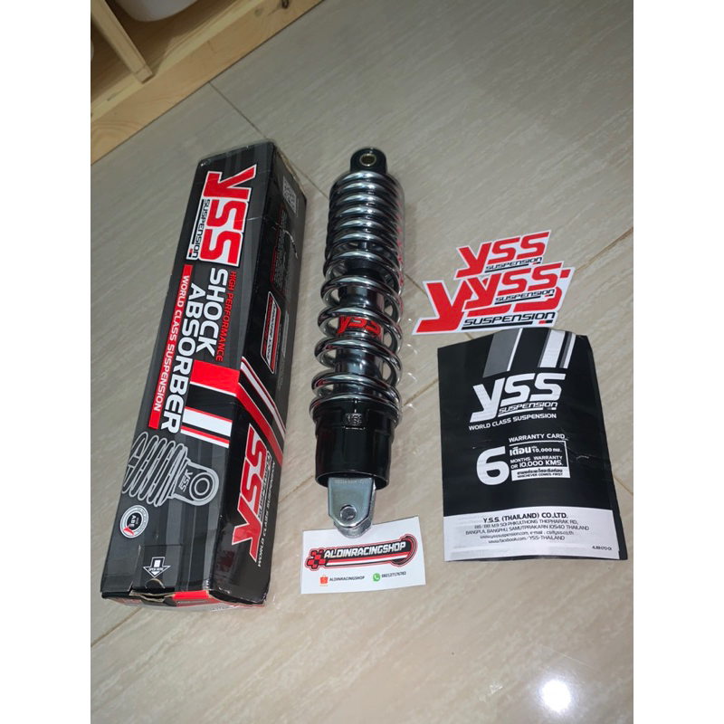 Jual Shockbreaker YSS New Pro Plus 300 MM Krom - Mio / Beat / Fino / Vario 110 / Xeon / Mio J ...