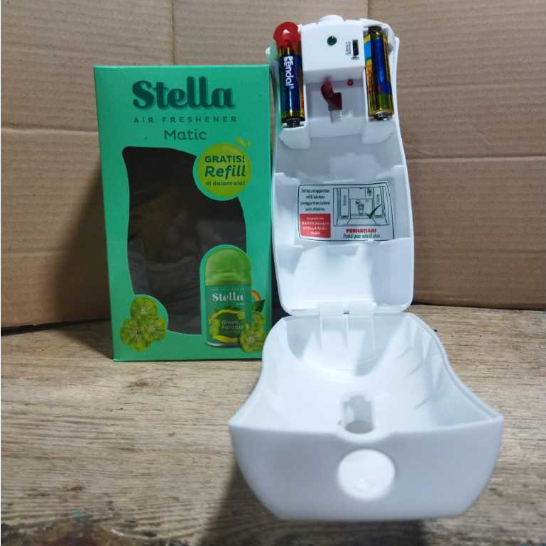 Jual Stella Dispenser Matic Spray Tanpa Isi Hanya Alat dan Baterai ...