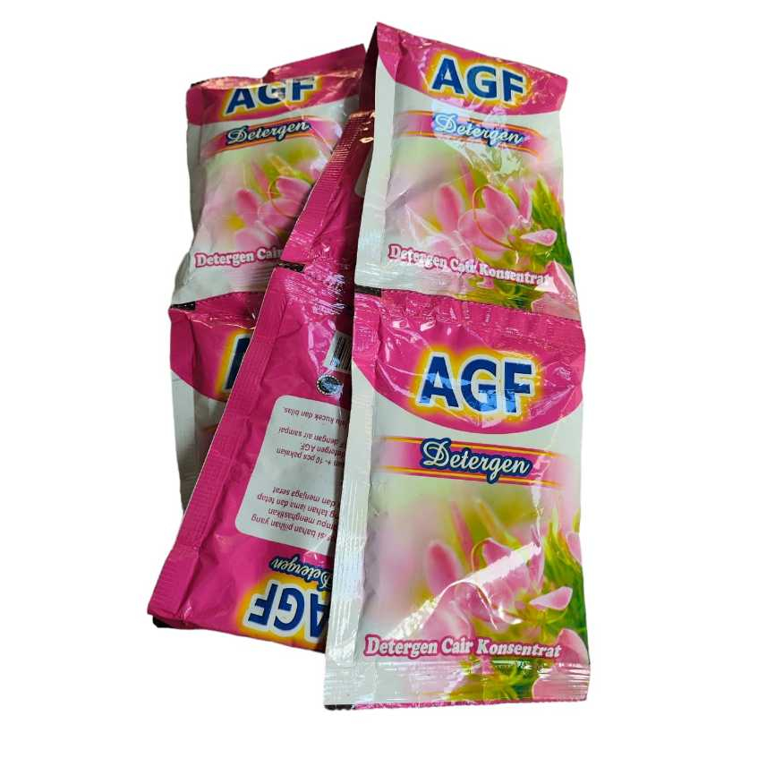 Jual AGF Sachet Detergent cair konsentrat untuk campuran sitrun cleantex maupun hcl agar harum ...