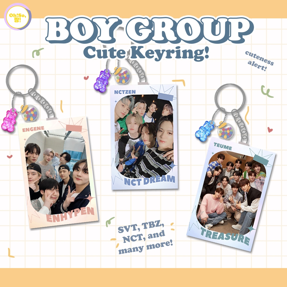 Jual BOY GROUP VERSION KEYRING BTS ENHYPEN NCT127 NCT DREAM SEVENTEEN STRAY KIDS THE BOYZ ...