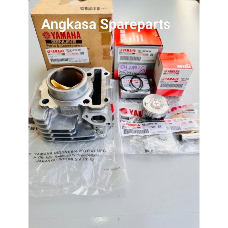 Jual Blok Seher Piston Ring Set Yamaha Jupiter Z1 Vega Force Fi injeksi 1DY Asli Original ...