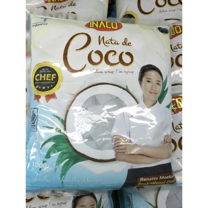Jual Inaco Nata De Coco Dalam Sirup In Syrup 1kg Lokal | Shopee Indonesia