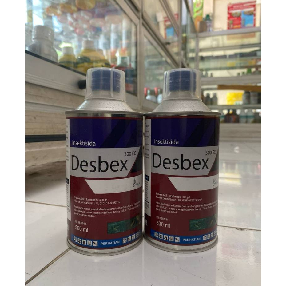 Jual Insektisida DESBEX 300EC (klorfenapir 300g/l) Pembasmi ulat 500ML ...