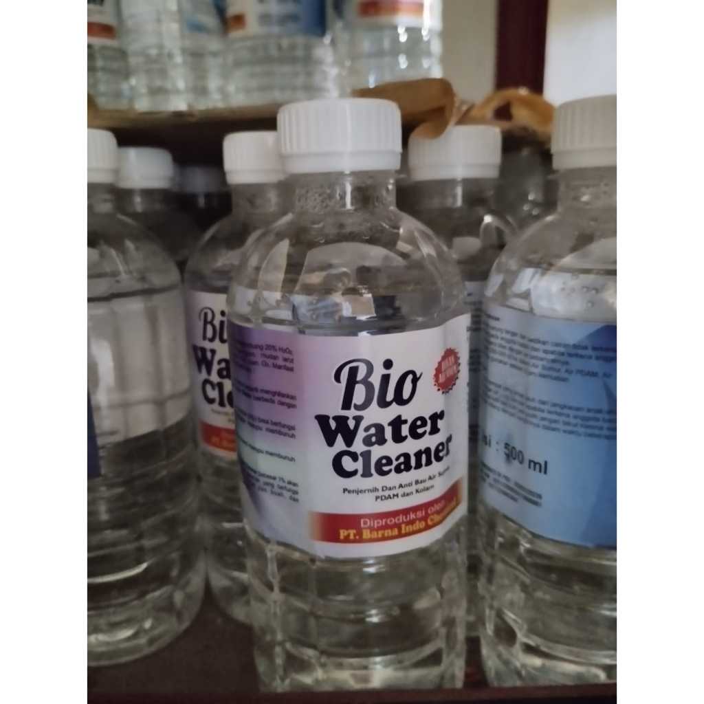Jual Water Cleaner 500ml PACKING DIJAMIN AMAN Disinfektan Penjernih Air ...