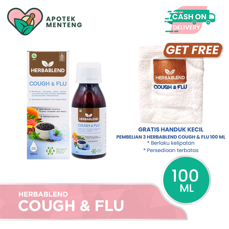 Jual Herbablend Cough & Flu 100 mL - Meredakan Batuk dan Flu | Shopee ...