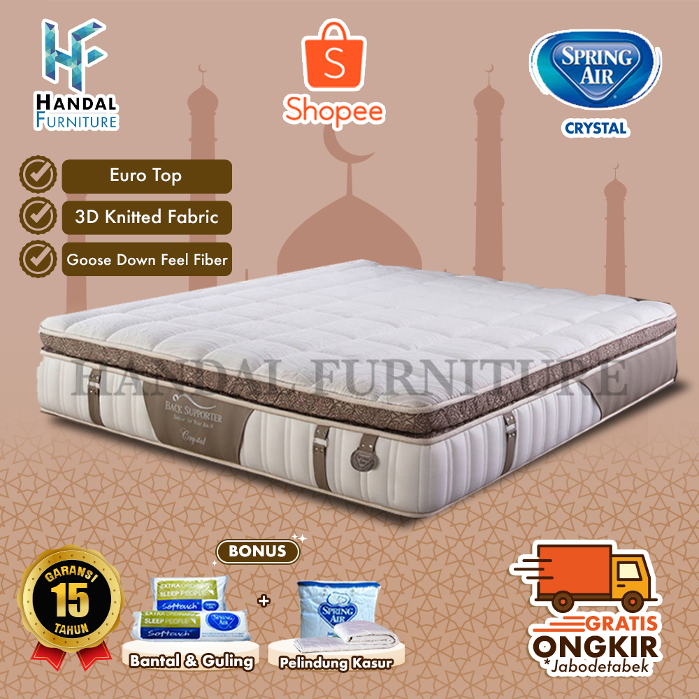 Jual Spring AIr Hanya Kasur Springbed Crystal | Shopee Indonesia