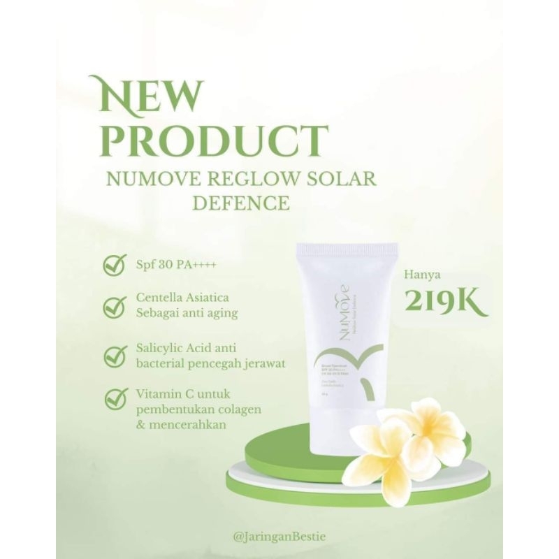 Jual NU MOVE REGLOW SOLAR DEFENCE SPF 30 PA++++ | Shopee Indonesia