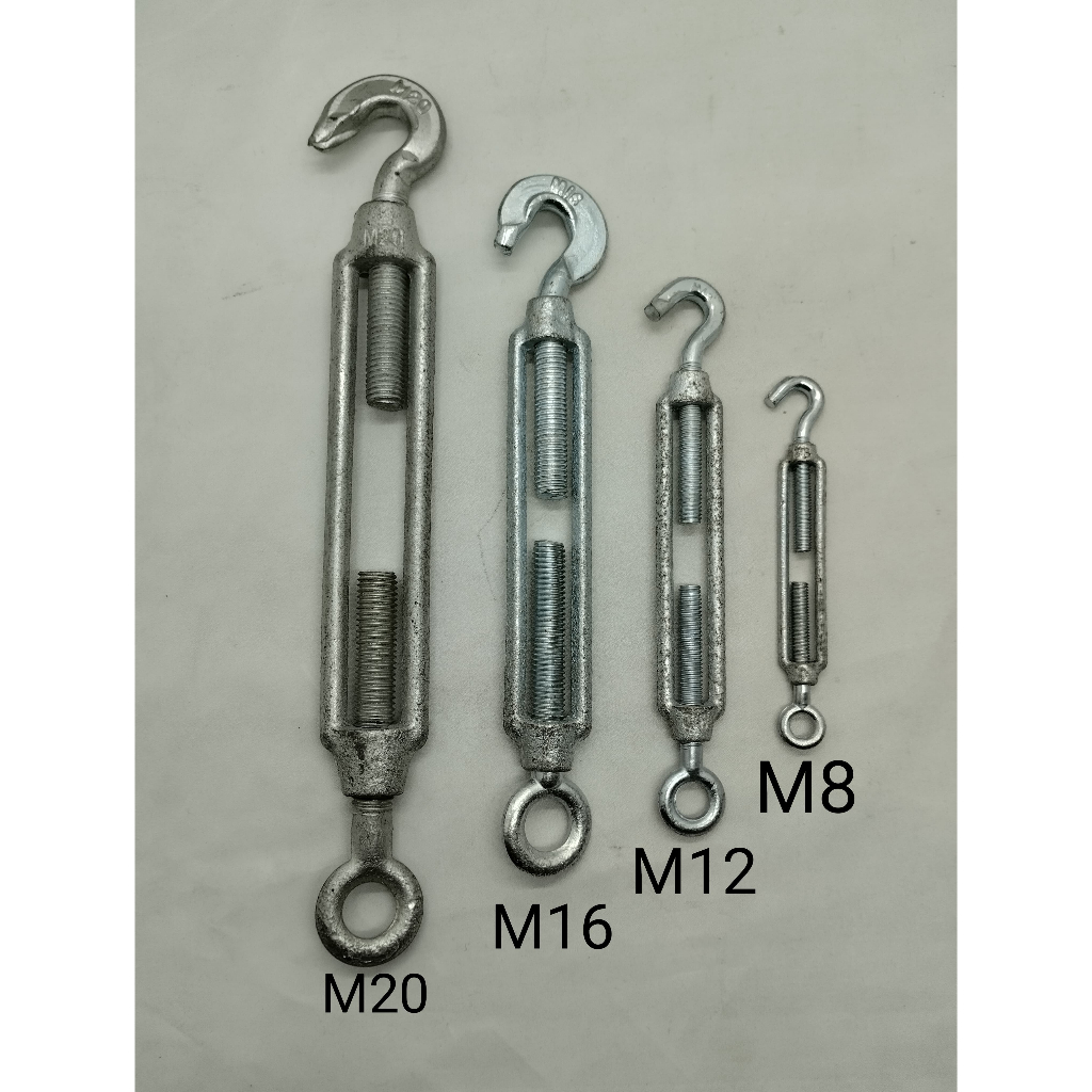Jual Jarum Keras/Span Skrup/Turnbuckle Hook and Eye M16 | Shopee Indonesia
