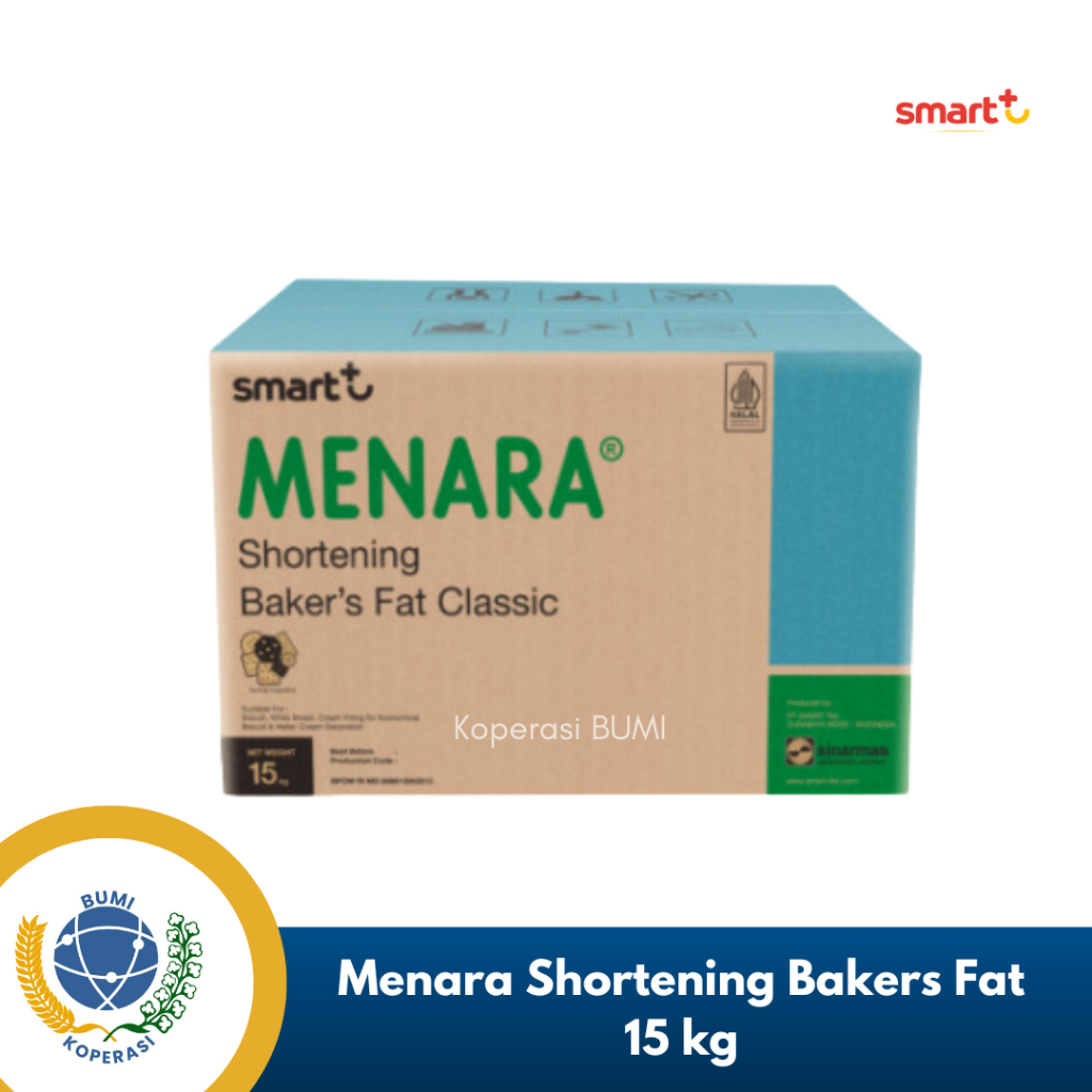Jual MENARA SHORTENING BAKER’S FAT CLASSIC 15 Kg | Shopee Indonesia