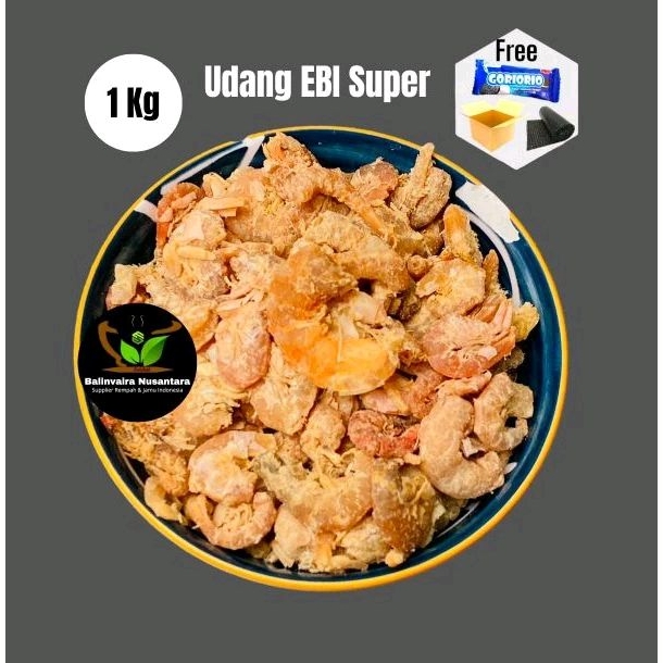 Jual Ebi Super 1 Kg - Udang Ebi Kering Sudah Kupas Tanpa Kepala 1 Kg ...