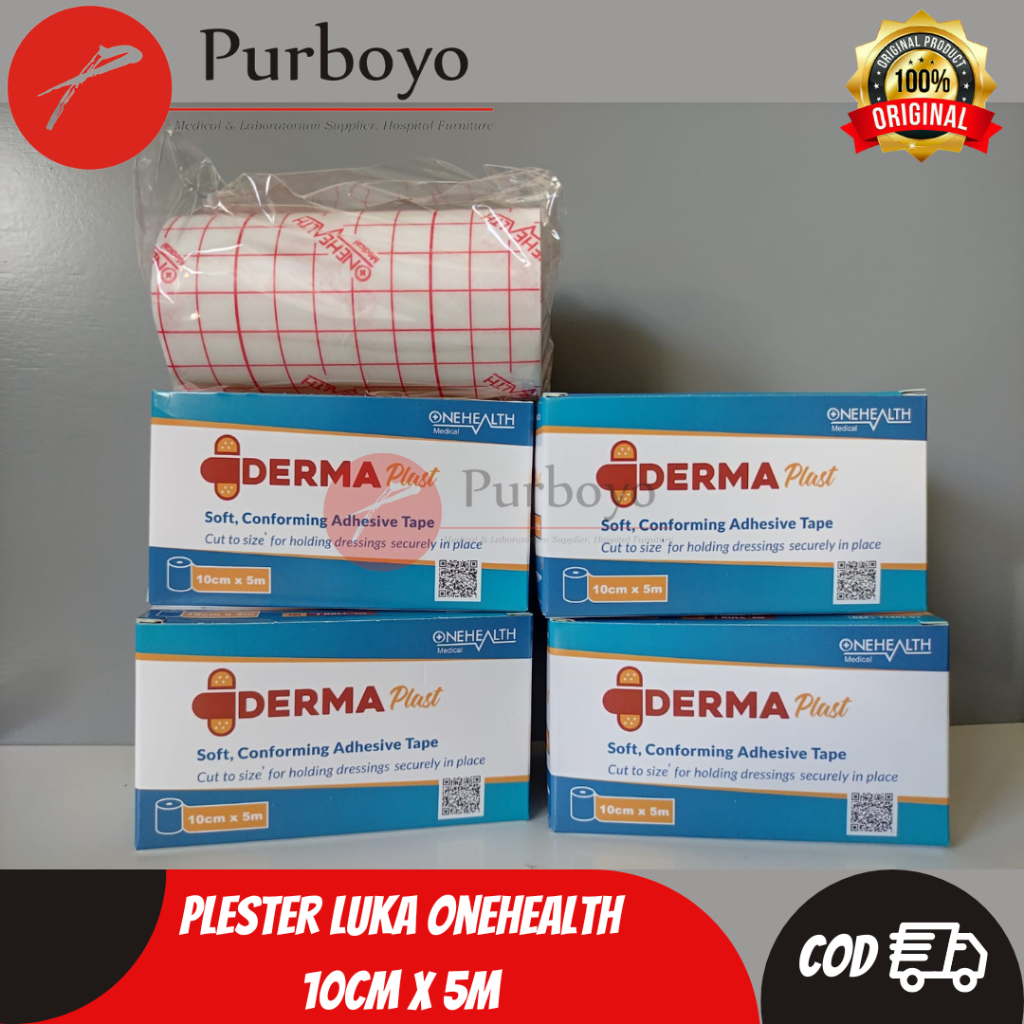 Jual Dermaplast 10cmx5m Plester Luka Roll Onehealth | Shopee Indonesia