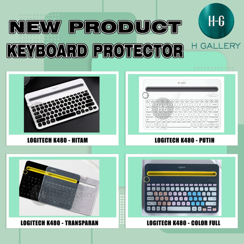 Jual LOGITECH K480 / KEYBOARD PROTECTOR *S | Shopee Indonesia