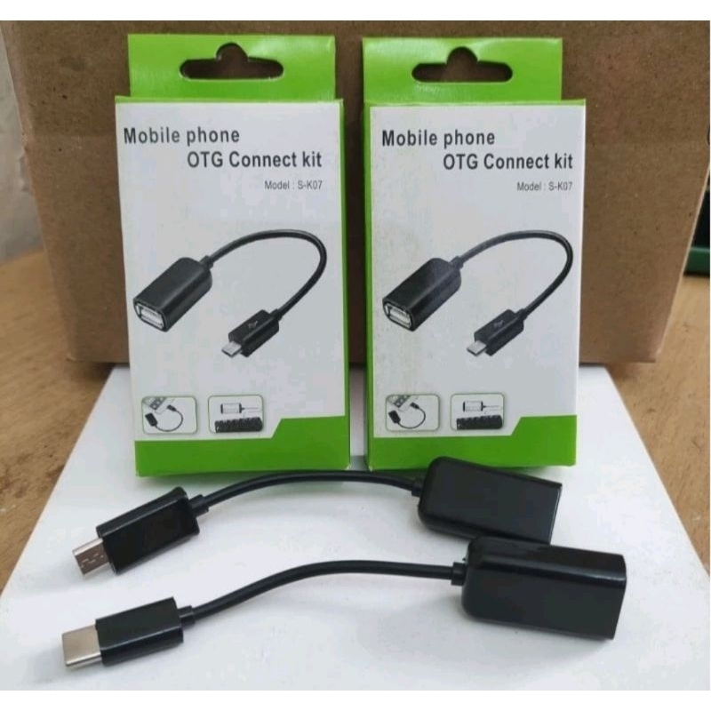 Jual Kabel OTG Type c - OTG Kabel USB C + packingan | Shopee Indonesia