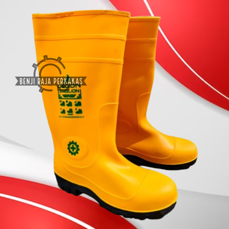 Jual LEGION SEPATU BOOT KARET SAFETY / SAFETY SHOES RUBBER LEGION ...