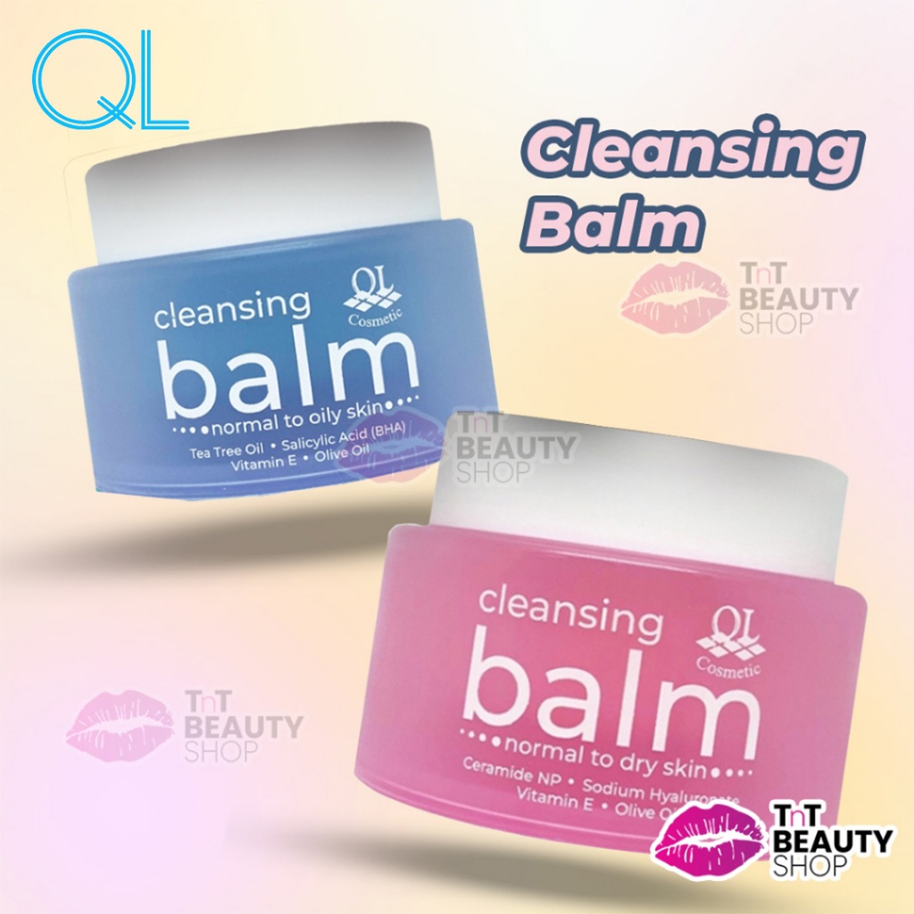 Jual QL COSMETICS CLEANSING BALM SERIES 50GR ( NORMAL TO OILY SKIN / NORMAL TO DRY SKIN ) | TnT ...