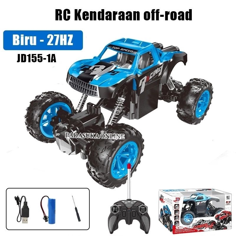 Jual MOBIL MAINAN 1:18 REMOTE CONTROL OFF-ROAD PENGGERAK DUA RODA MOBIL ...