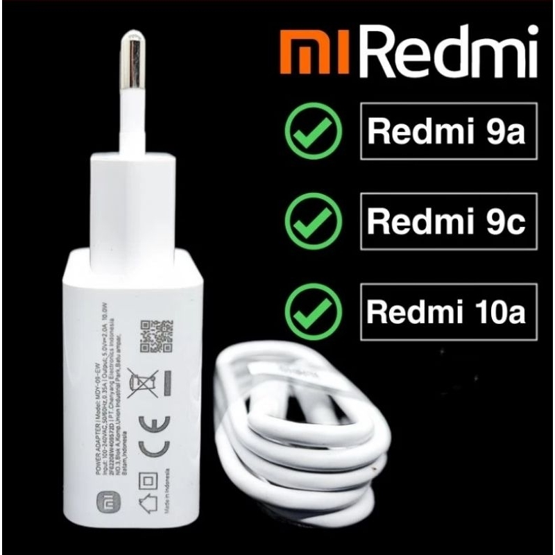 Jual Charger Cas Xiaomi Redmi Original 100% , Hp 6A, 6 Pro, Note 6 Pro ...