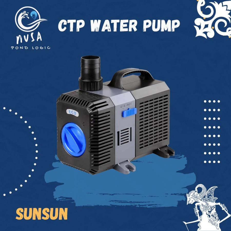 Jual Pompa Air High Lift Sunsun Ctp Pro 6500 LPH Water Pump Kolam ...