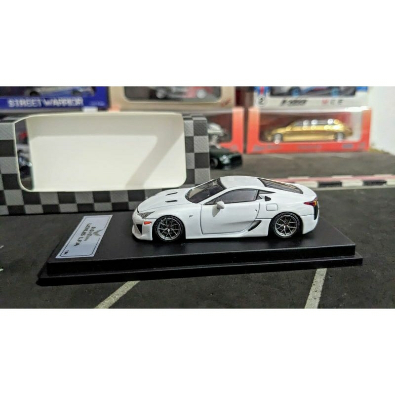 Jual Diecast DCT Diecast Team Lexus LFA White Swap velg | Shopee Indonesia